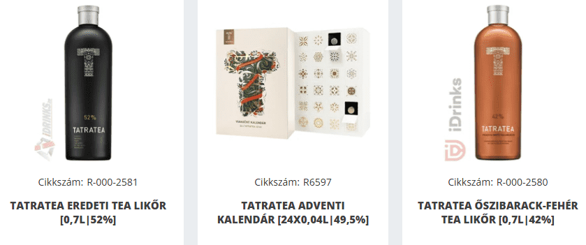 A Tátra tea változatos variációkban kapható - Kultucca